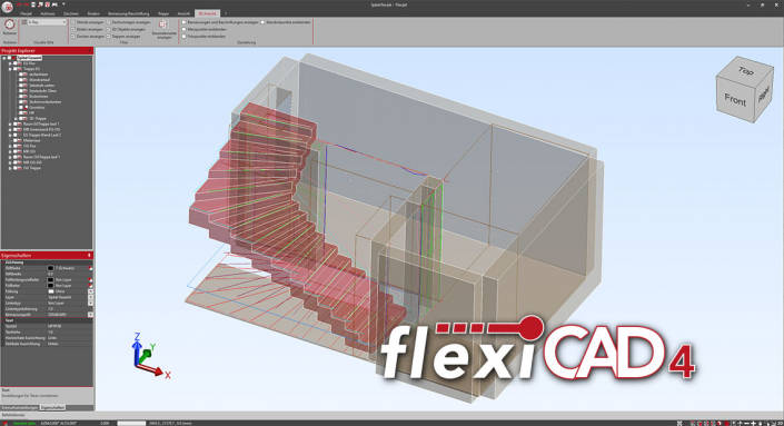 FlexiCAD4-Aufmaßsoftware – Flexijet – Innovation CAD-Aufmaß